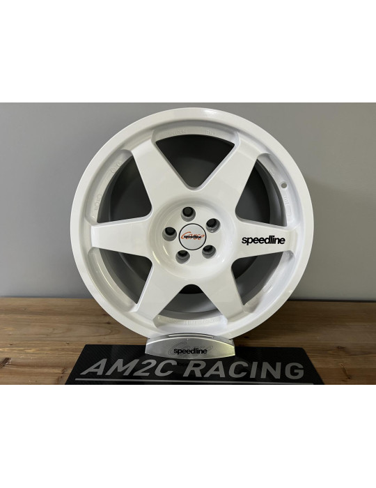jante speedline type 2013c subaru impreza 8x18 5x100 et35 blanc
